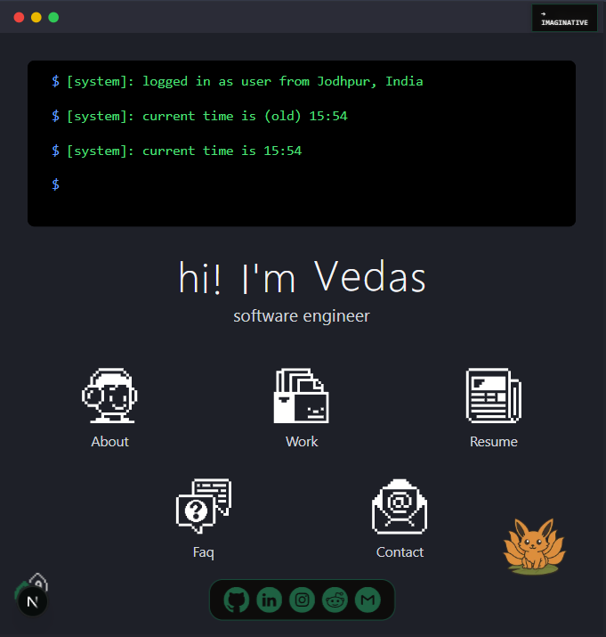 Vedas Dixit | Software Engineer & Full Stack Developer